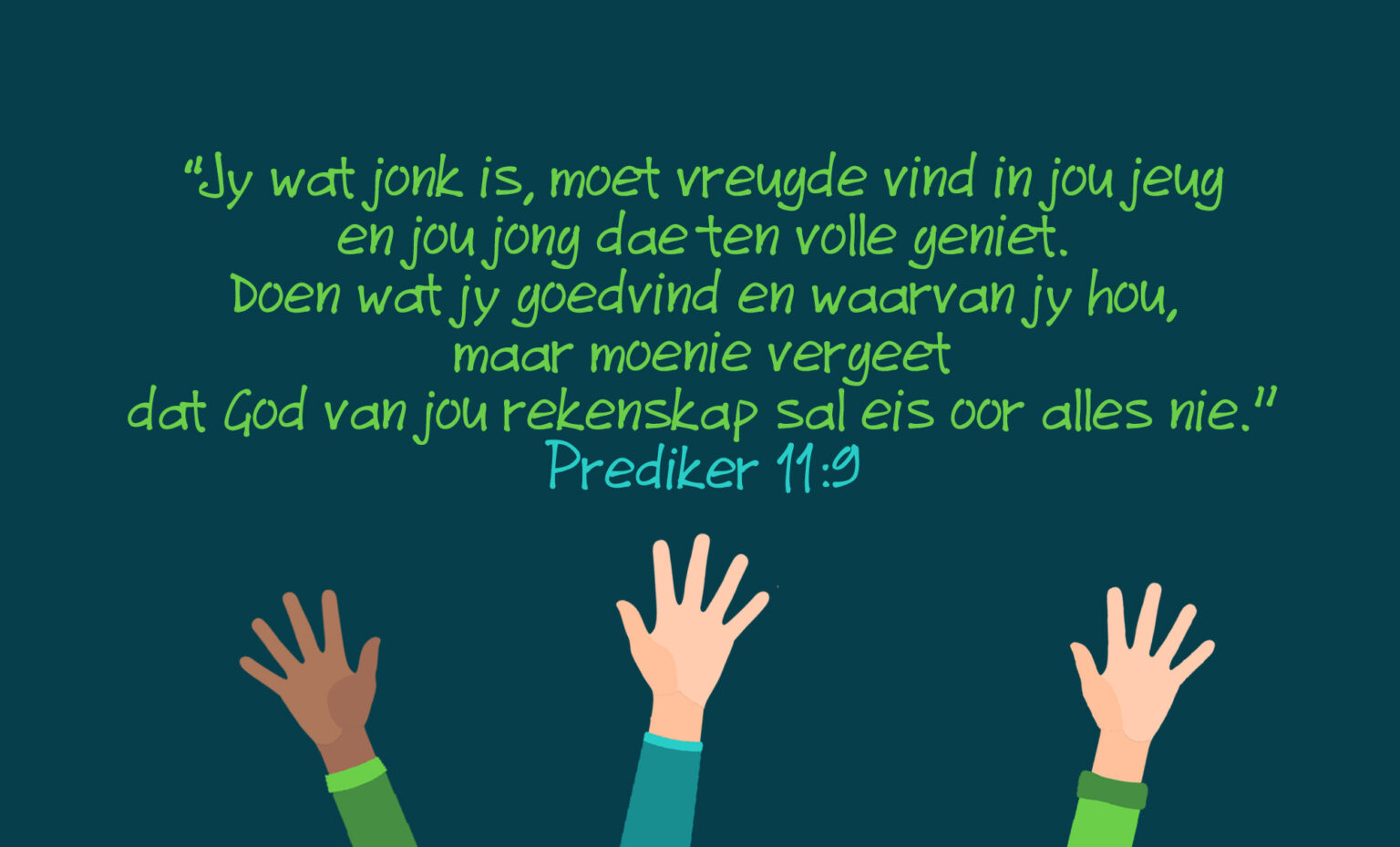 Is dit sonde om die lewe te geniet? – GK Jeug