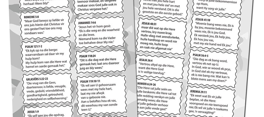Aktiwiteitsbladsye – Bladsy 2 – GK Jeug