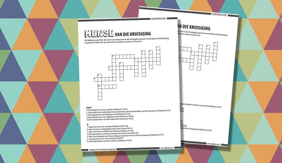 Werkblad: Die liefde volgens die Bybel – GK Jeug